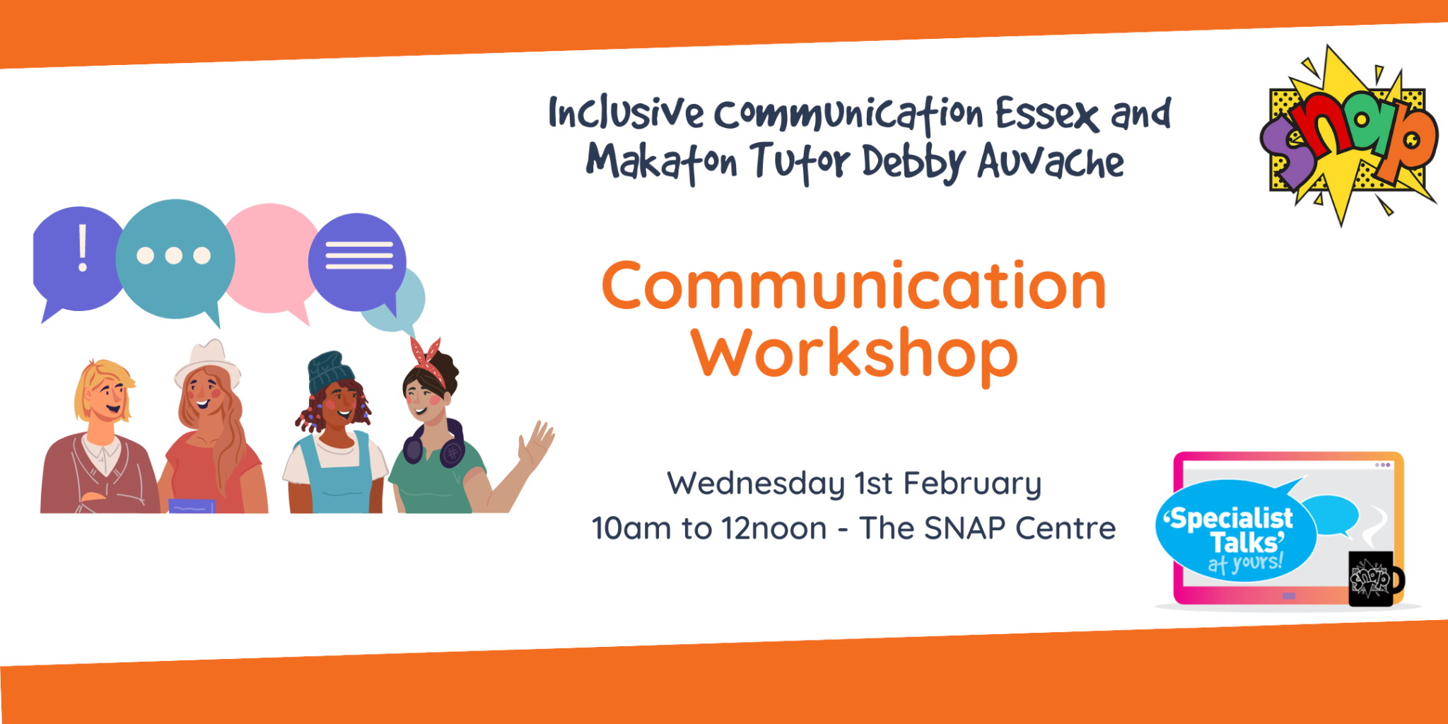 Communication Workshop - SNAP Charity