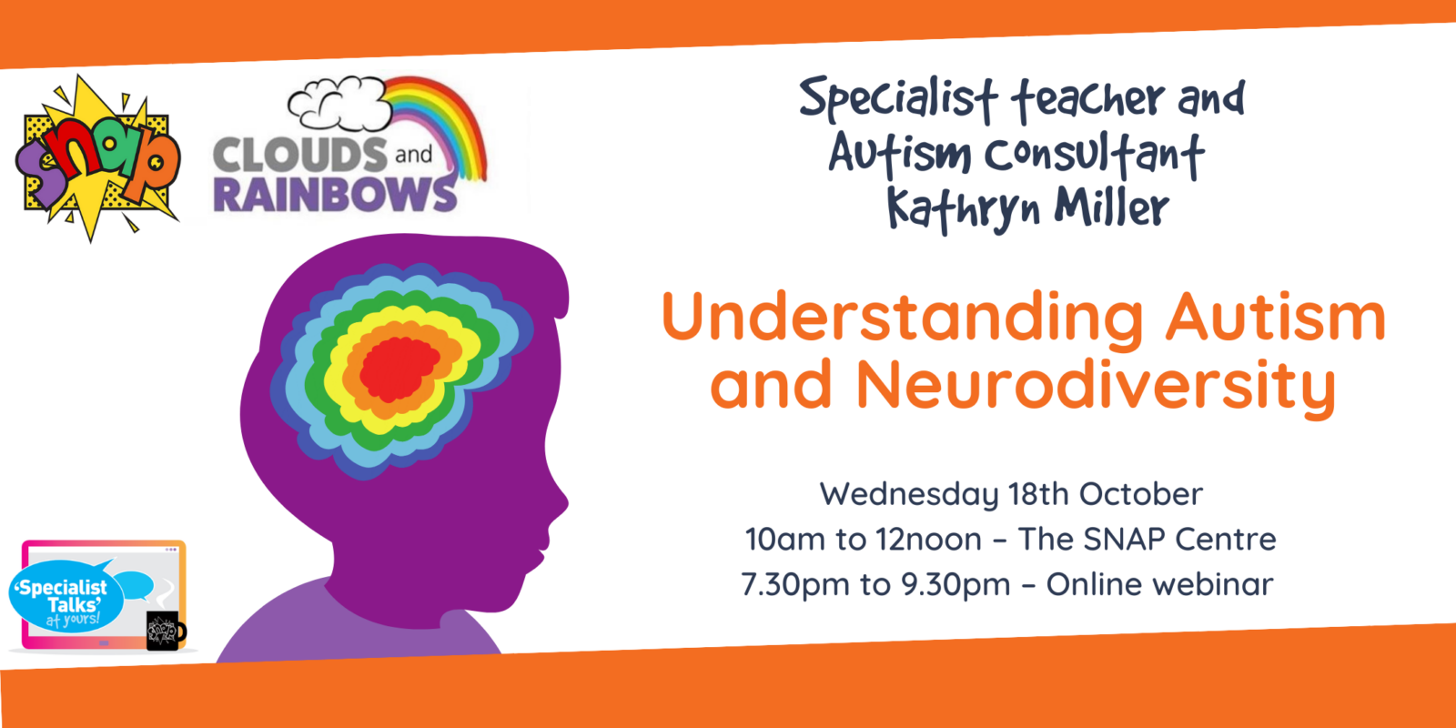 Understanding Autism and Neurodiversity with Kathryn Miller - SNAP Charity