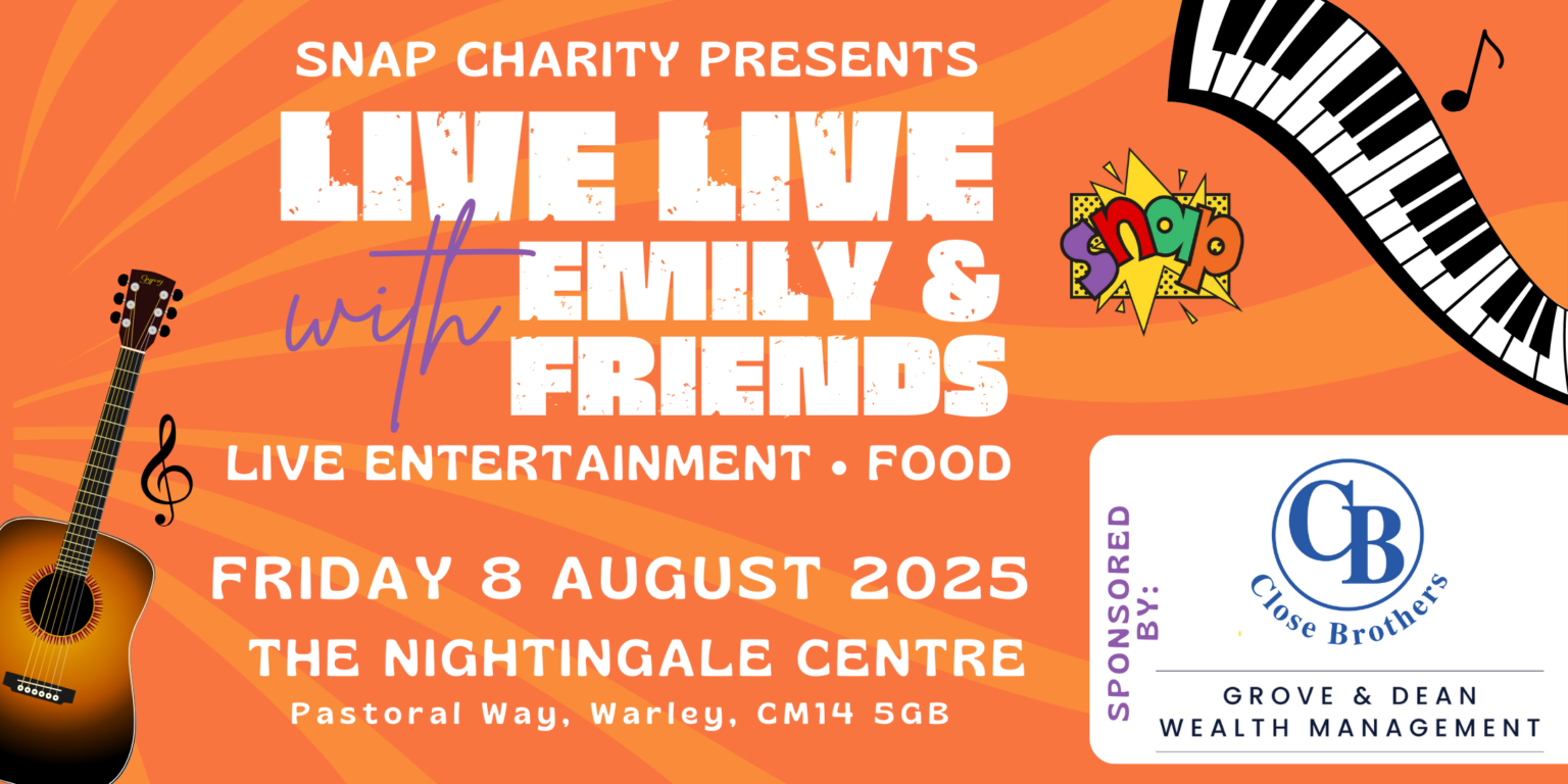 Sold out: Live Live with Emily & Friends - SNAP Charity