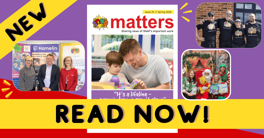 "It's a lifeline - a reminder we aren't alone" - SNAP Charity