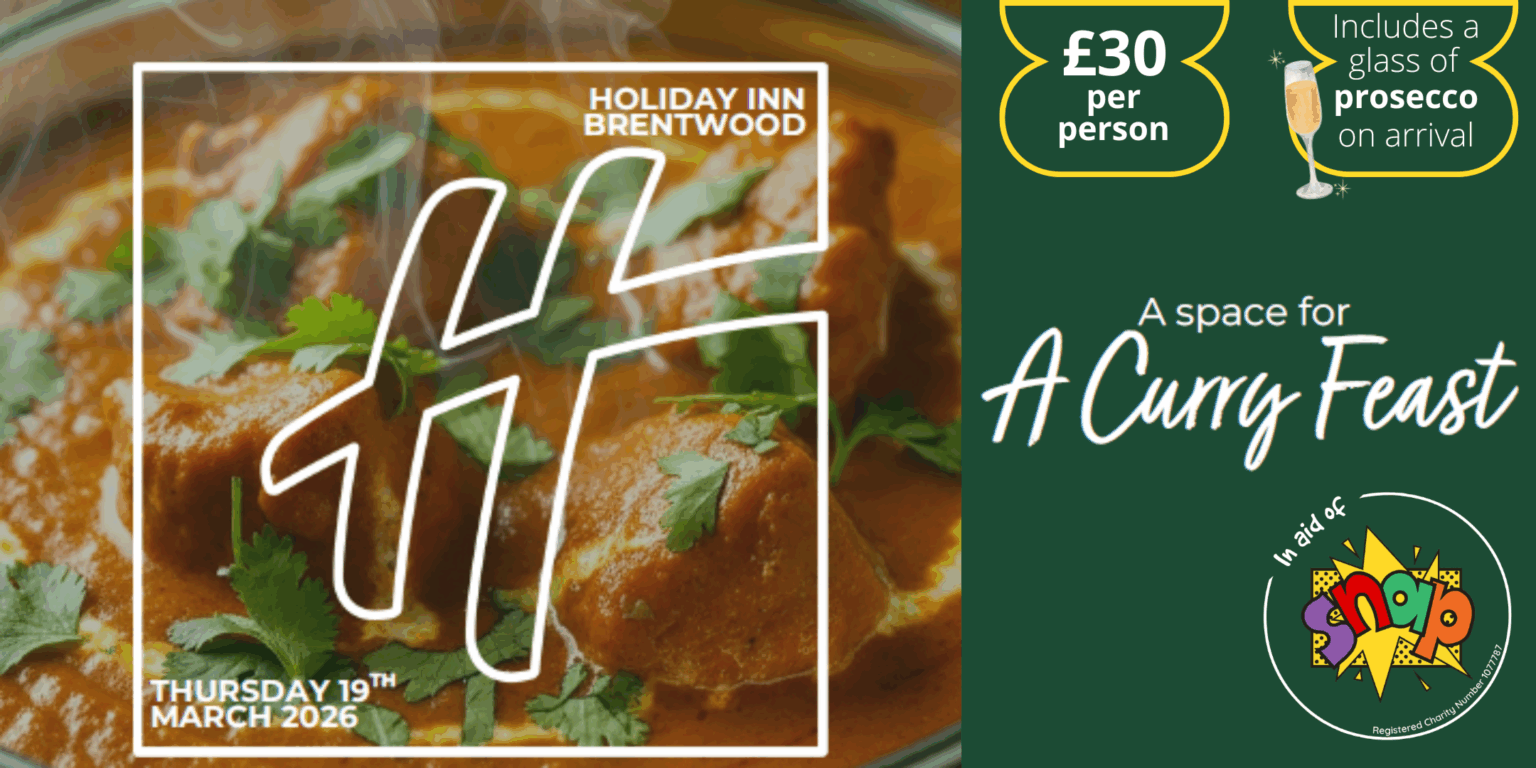Holiday Inn Brentwood's Curry Night in aid of SNAP - SNAP Charity